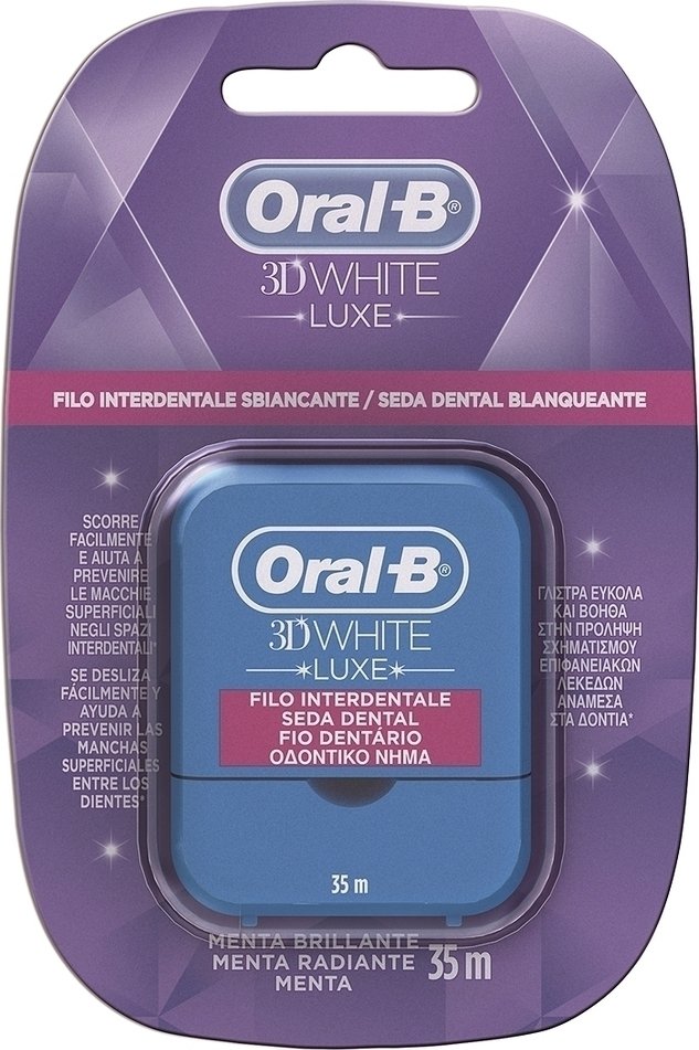 Oral B 3D White Luxe Οδοντικο Νημα 35m, 1τμχ | Phactory.gr
